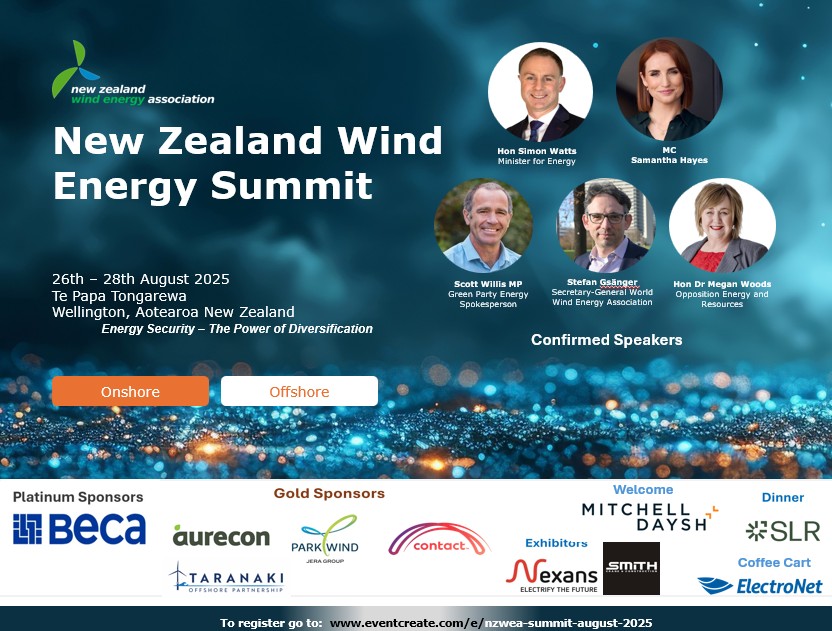 Events - NZ Wind Energy Association